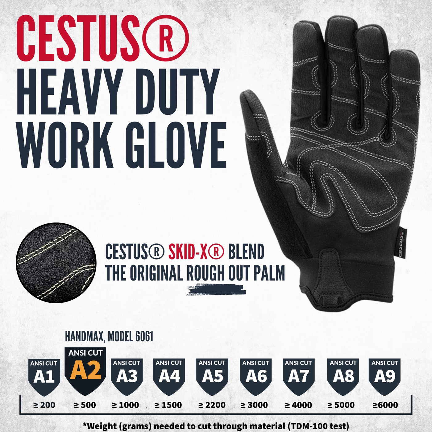 HandMax, Heavy Duty Work Gloves — Cestus