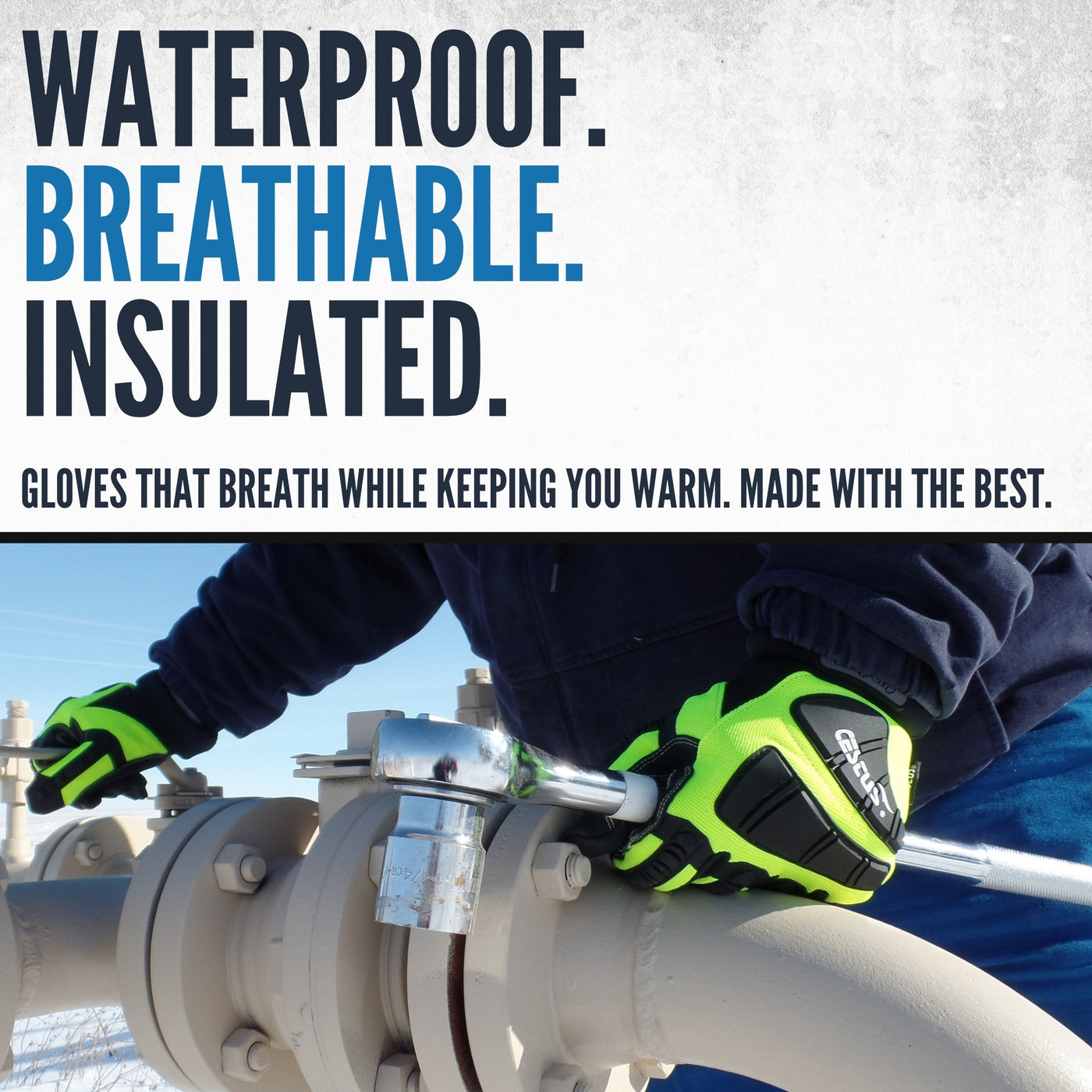 Deep Grip Winter - Winter Gloves with Grip | Cestus